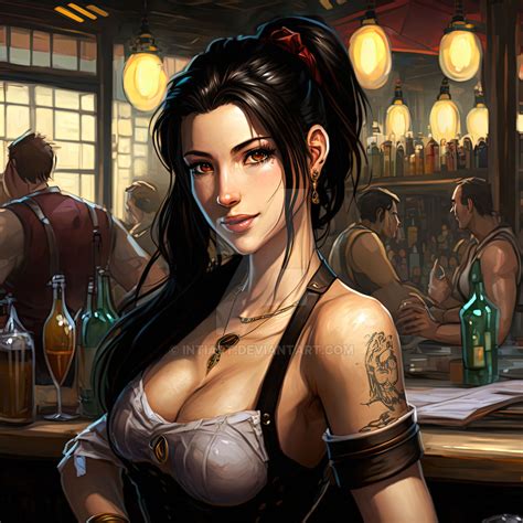 The Barmaiden By Intiart On Deviantart