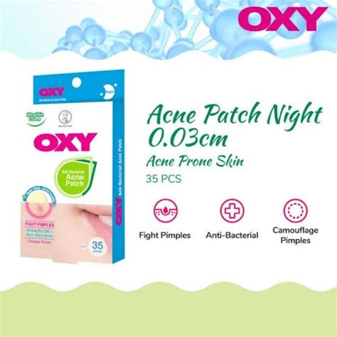 Jual Oxy Acne Patch Anti Bacterial Night Ultra Thun 003cm Shopee
