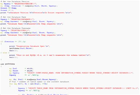 Fully Automated Mysql5 Boolean Based Enumeration Tool