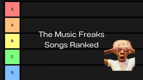 Create A The Music Freaks Songs Tier List Tiermaker