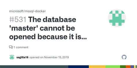 The Database Master Cannot Be Opened Because It Is Version 904