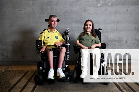 Paralympic Uniform Launch Fashion Week Boccia Athletes Dan Michel And