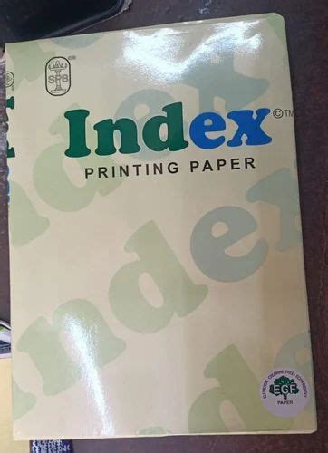 100 Gsm Index A4 Size Paper Sheet 500 Sheets At ₹ 250 Piece In Mumbai