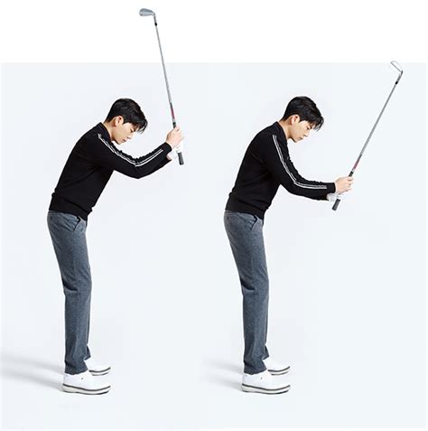 다운스윙 수직낙하의 비밀 소민수 골프레슨