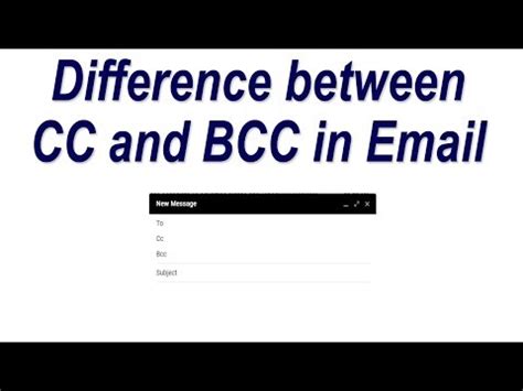 Difference Between CC And BCC In Email Coin Crypto News