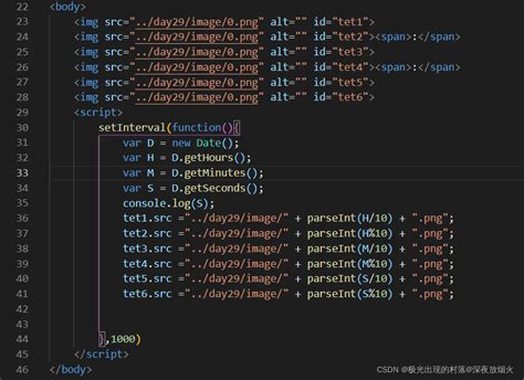 Js 电子时钟js用图片0 9显示时钟 Csdn博客