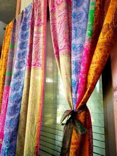 Saree Patchwork Boho Curtains For Home At Rs 800piece In Jaipur Id 22275139912 Saree Patchwork Boho Curtains For Home At Rs 800piece In Jaipur Id 22275139912