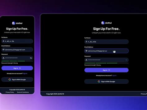 Authentication Ui Designs Themes Templates And Downloadable Graphic