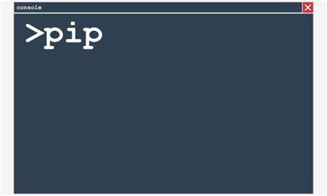 Edube Interactive Python Package Installer PIP