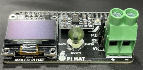 oled pi cape hat for xlights fpp