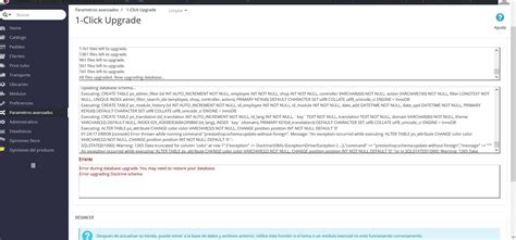 Error Db Upgrade 16123 To 1744 · Issue 11629 · Prestashop