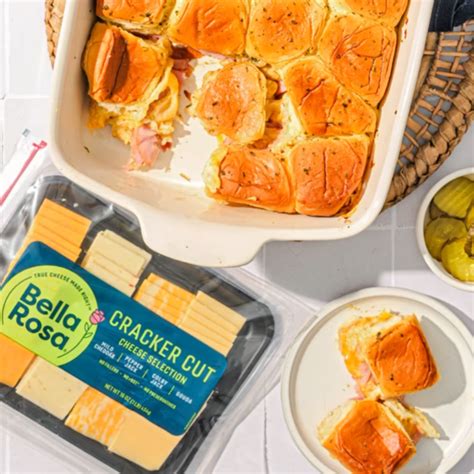 Walmart Bella Rosa Cheese Cracker Cut Tray Cheddar Pepper Jack