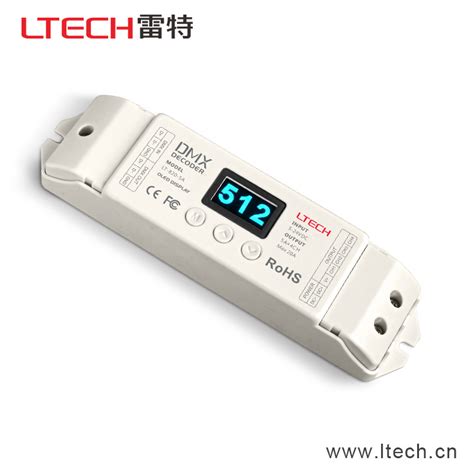Ltech Lt A CH CV DMX Decoder Bits OLED Display DMX Controller DMX Decoder And