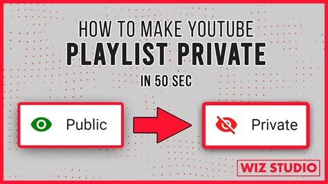 How To Make YouTube Playlist Private YouTube