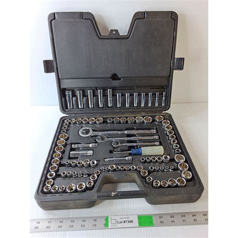 Craftsman Socket Set And Case Bodnarus Auctioneering