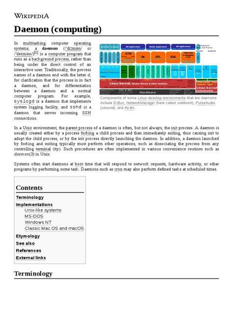 Daemon Computing Pdf Process Computing System Software