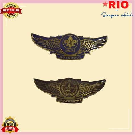Scout And Boyscout Movement Resin Pin Scout Movement Wings 7x3cm
