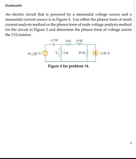 Solved Consider A Circuit Shown In Figure 3 The Value Of