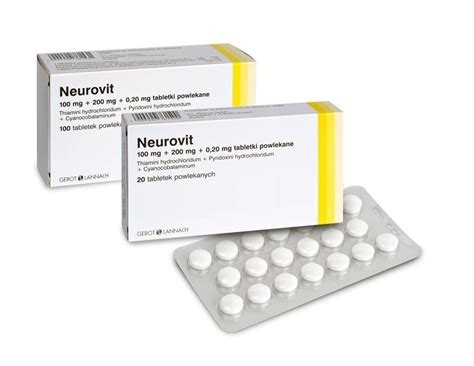 Neurovit 100mg200mg02mg 20 Tabl Łódź Kup Teraz Na Allegro Lokalnie