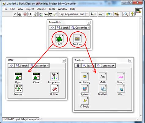 Labview And Linx Toolkit Robotics University