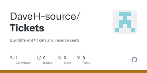 GitHub DaveH Source Tickets Buy Different Tickets And Reserve Seats