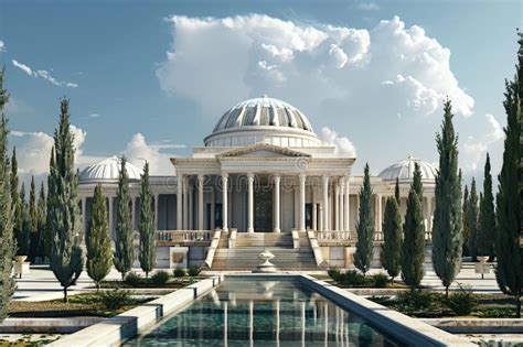 Neoclassical Palace Stock Illustrations 331 Neoclassical Palace Stock