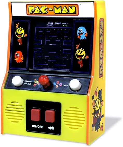 Basic Fun Arcade Classics Pac Man Color Lcd Retro Mini Arcade Game Handheld Games Amazon Canada