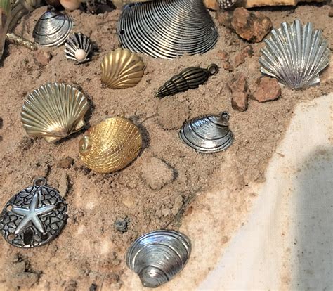 Sea Shell Assemblage Inspiration Collection Assemblage Art Assemblage Jewelry Etsy
