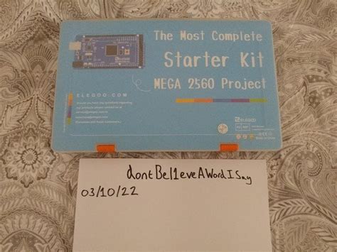 [sg] Arduino Starter Kit Elegoo Mega 2560 [w] £45 Pp Paypal R Hardwareswapuk