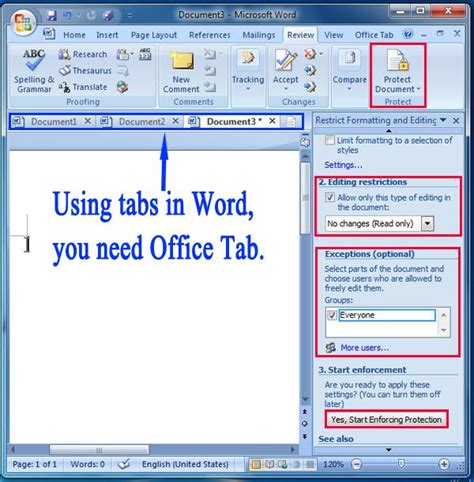 How To Lock And Unlock Word Document — Microsoft Word Tutorial