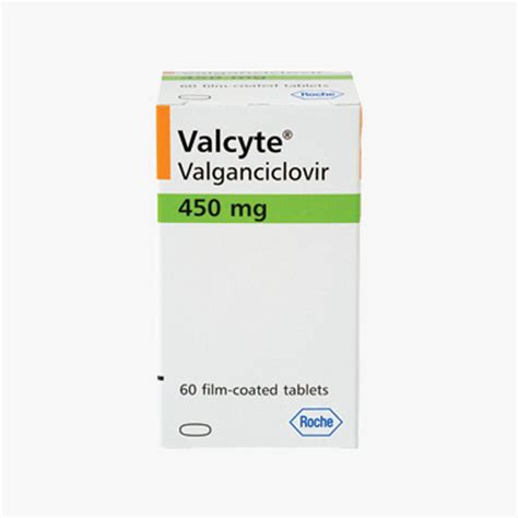 Valganciclovir 450 Mg Valcyte Tablet Exporter Supplier Distributor