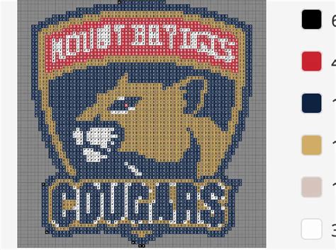 Mount Brydges Cougars Pixel Art By Jtaco Makerworld