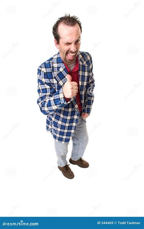 Big Wink Stock Image Image Of Wink Nerd Male Jacket