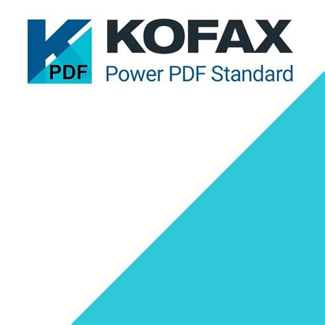 Kofax Power Pdf Standard
