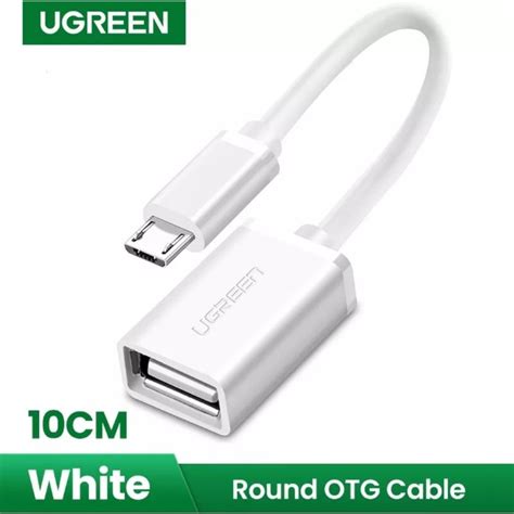 Jual Ugreen Micro Usb OTG Cable On The Go Adapter 12Cm Shopee Indonesia