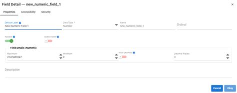 Numeric Field Platform Docs