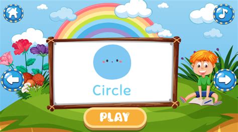 Learn The Shapes Game Educational Game HTML Construct Game By Naptechlabsltd
