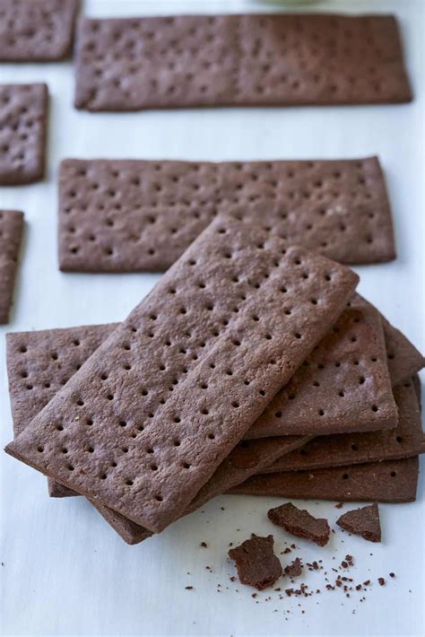 Homemade Chocolate Graham Crackers Recipe Gemmas Bigger Bolder Baking