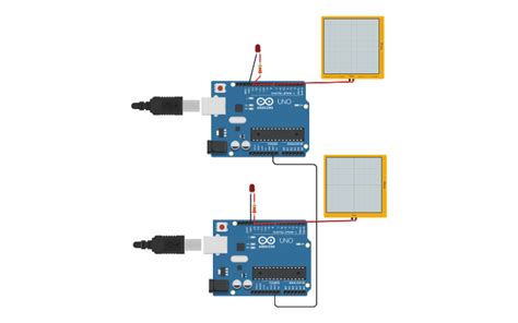 Circuit Design Arduino Pisca Alternado Tinkercad