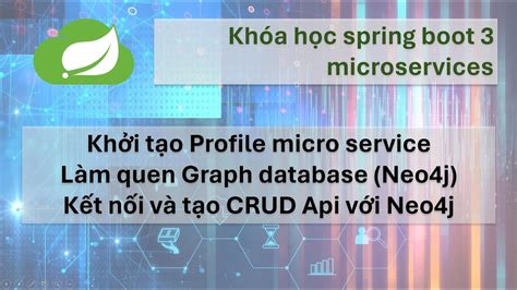 Khóa Học Spring Boot 3 Microservices 2 Tạo Profile Microservice Kết Nối Với Graph Database