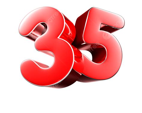 Number 35 Sale Number 35 Media Modern PNG Transparent Image And