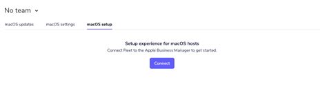 add new macos setup ui to support managing bootstrap package · issue