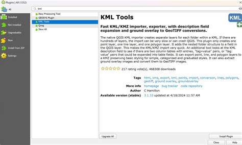 converting kmz with html popup info to gis layer attributes — open gis lab