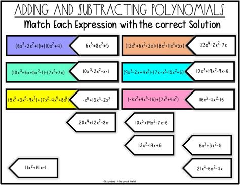 copy of 3 1 adding and subtracting polynomials adding and subtrac