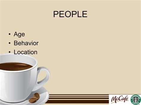 Micro Market Analysis For Mc Cafe And Starbucks 1 Pptx