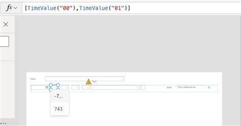 model driven app time dropdown power platform community