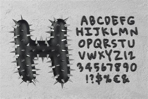 Punk Font Opentype Typeface