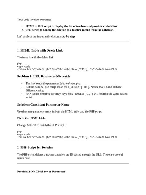 Teach Pdf Php Parameter Computer Programming