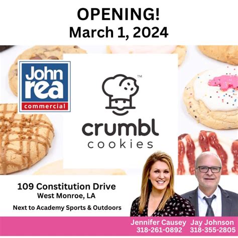 Jennifer Causey On Linkedin Callcausey Retail Siteselection Nationalfranchise Crumblcookies