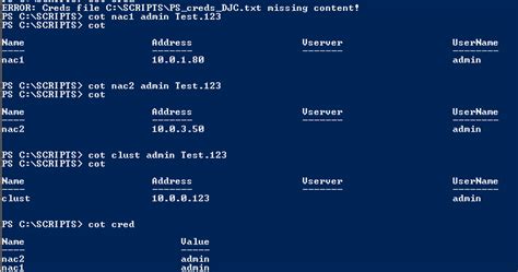 Cdot Powershell Connections And Secure Credentials Manager Function Part 12 Cdot Powershell Connections And Secure Credentials Manager Function Part 12